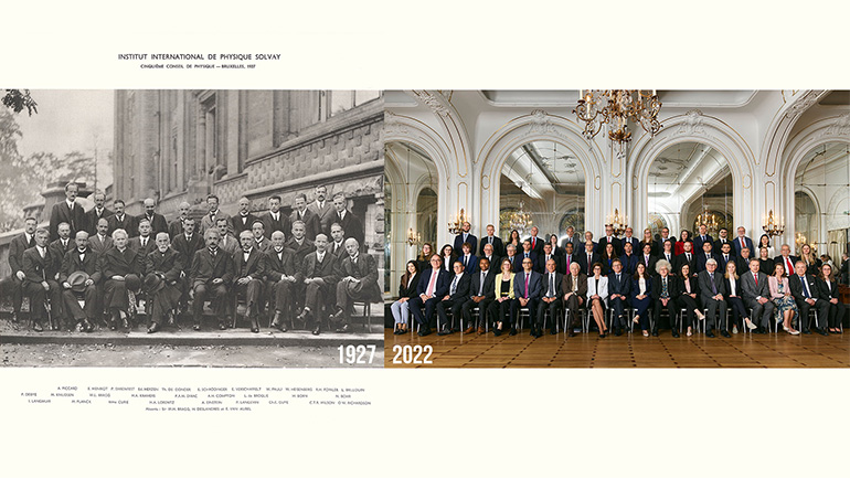 Científicos europeos recrean la icónica foto de la Conferencia ...
